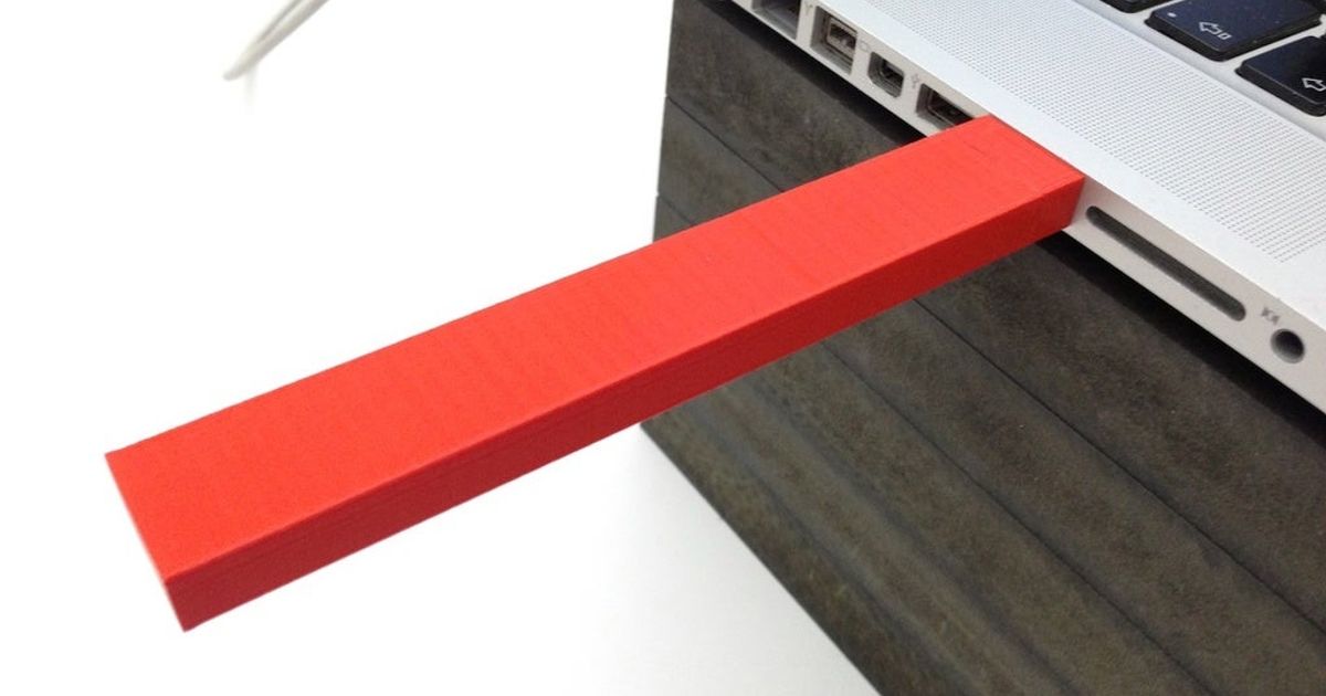 USB stick case by lcollomb | Download free STL model | Printables.com