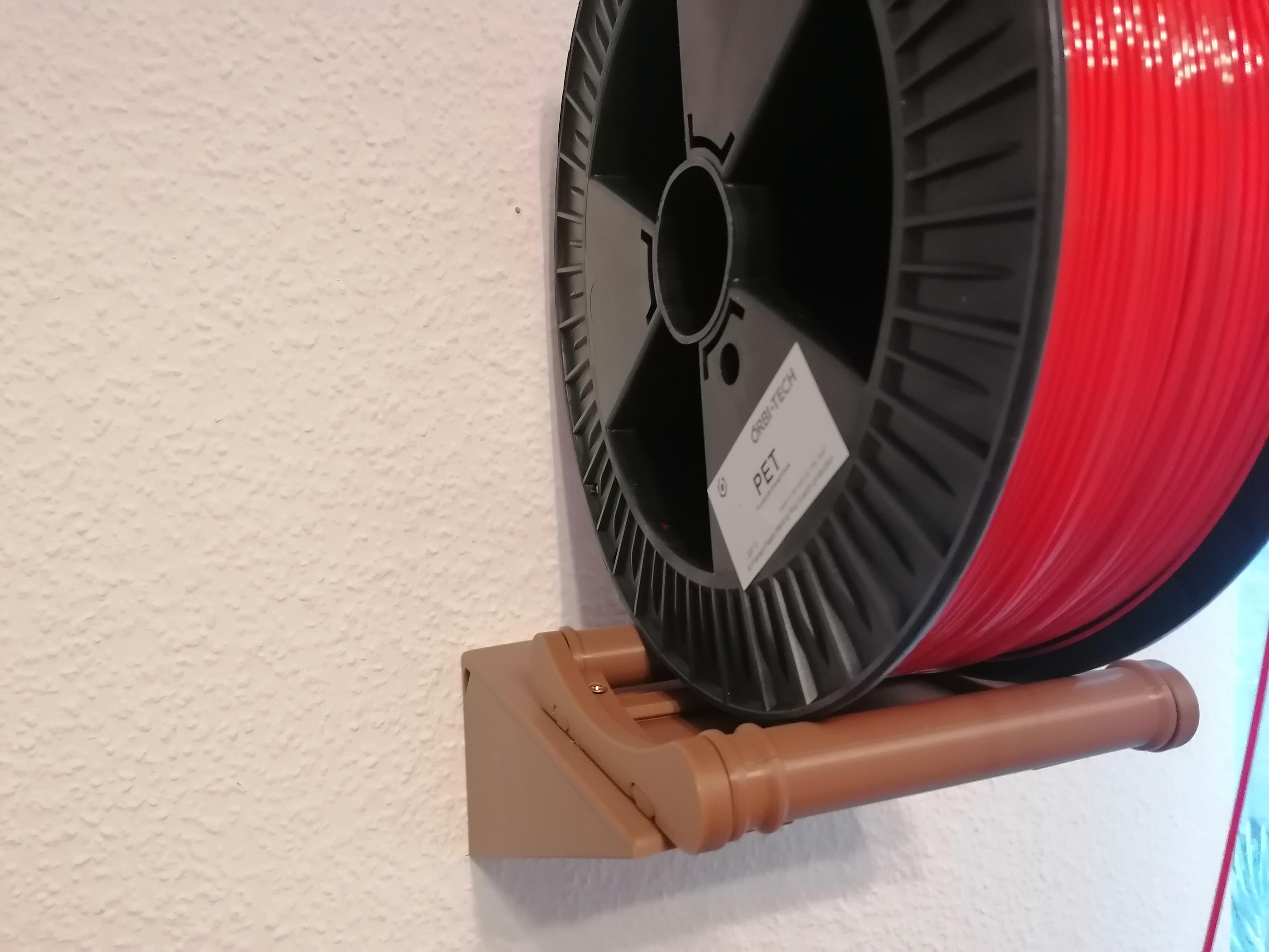 Console for 2kg / 3kg filament spool dispenser by Scorp62 | Download ...