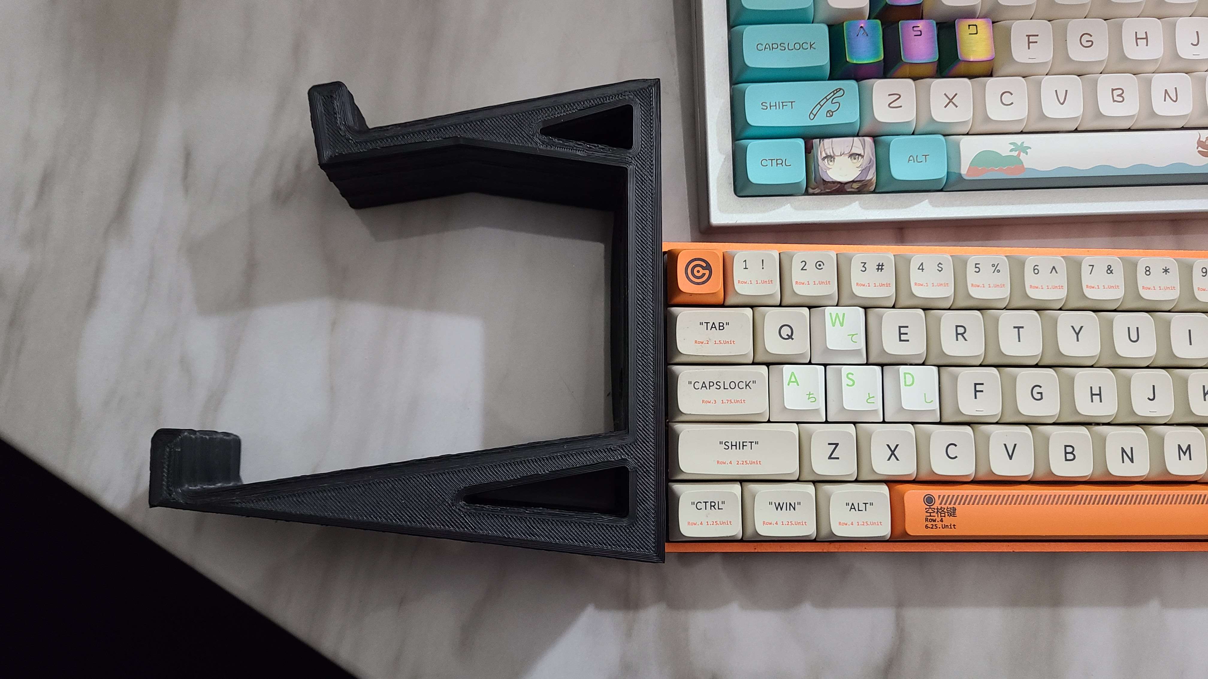 keyboard stand (wall mountable) by ontopathogenic | Download free STL ...