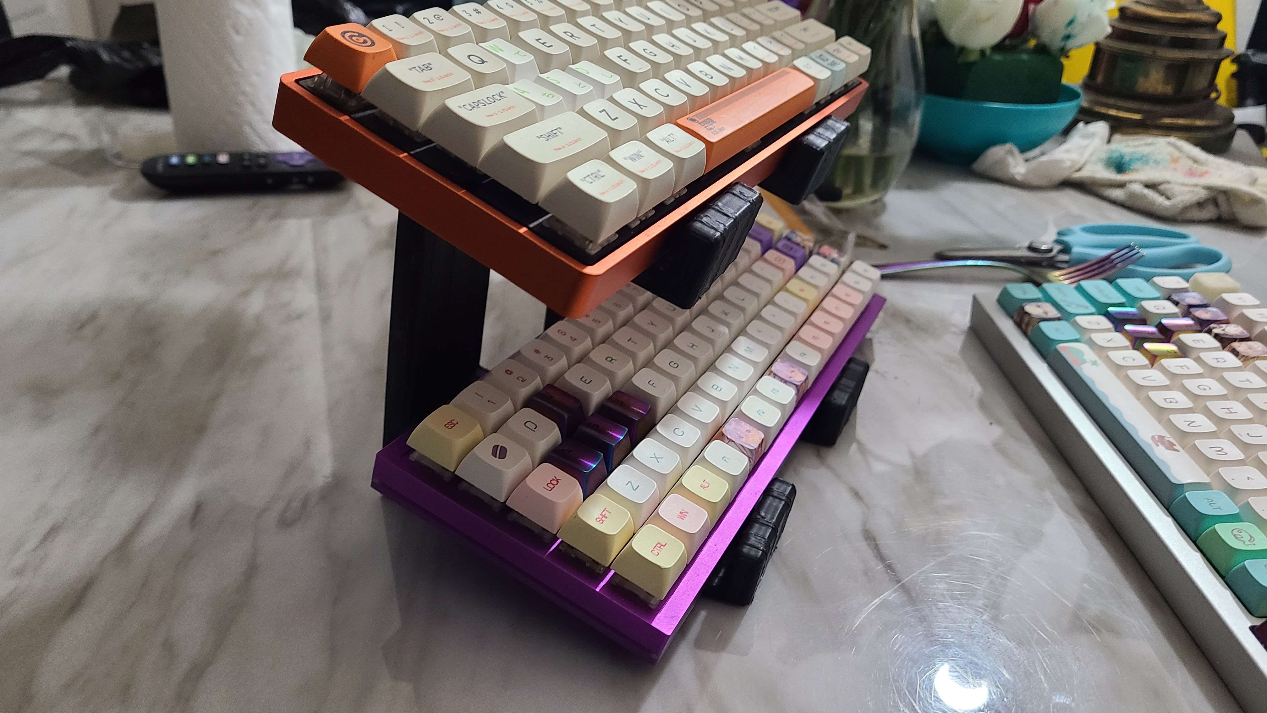 keyboard stand (wall mountable) by ontopathogenic | Download free STL ...