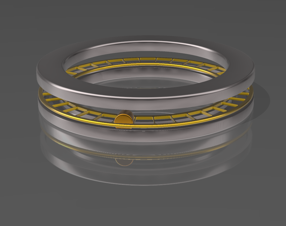 Lazy Susan - Axial roller bearing by Jack | Download free STL model ...