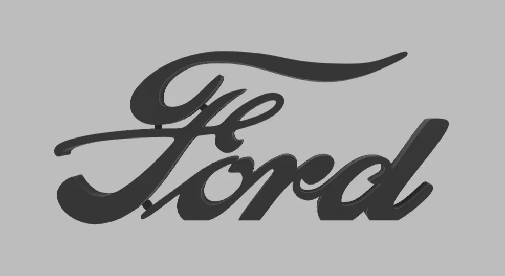 Ford Script Logo Ford Script Logo Patch