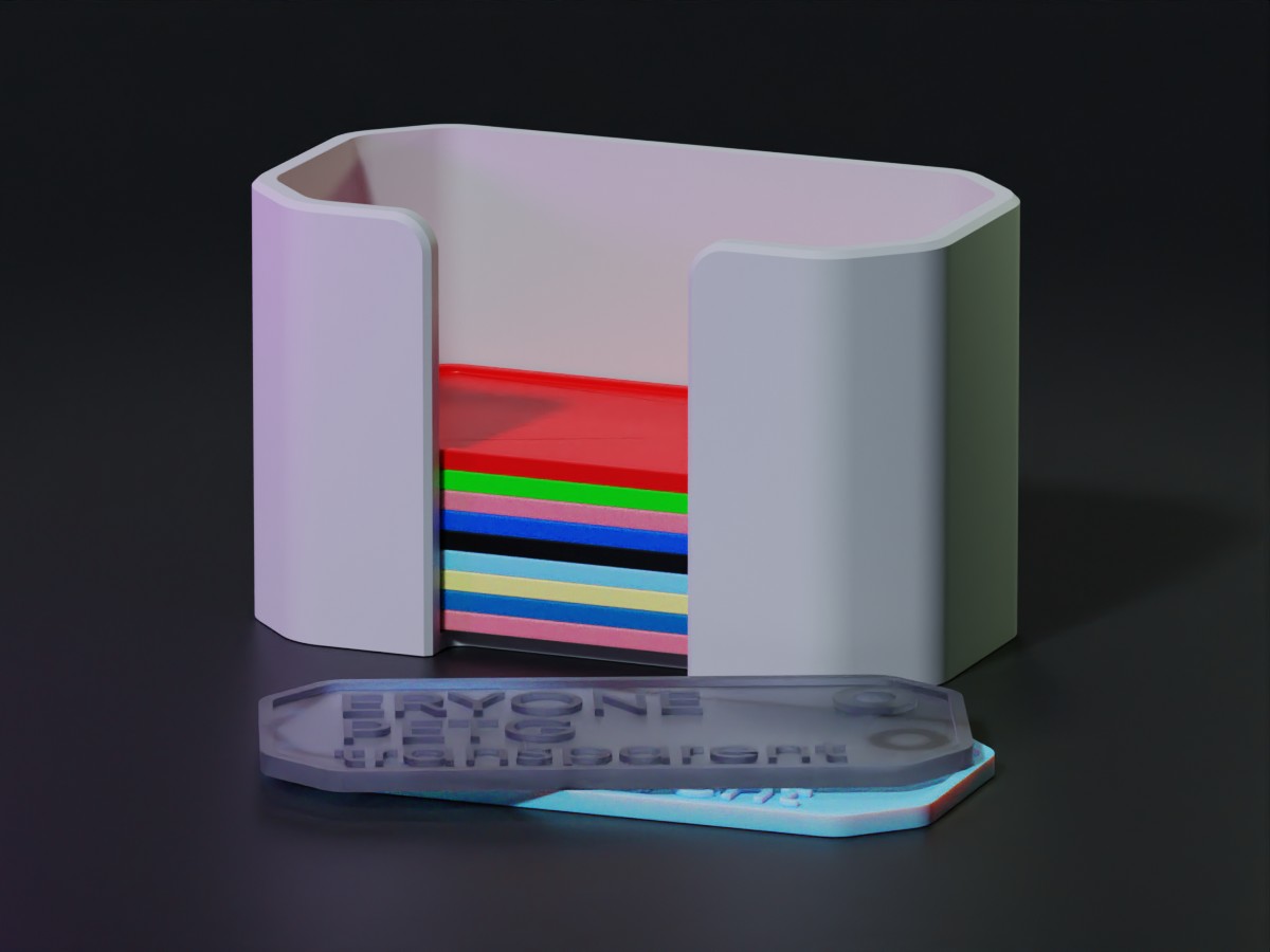 Simple filament sample box - easy to print por Mattes | Descargar ...