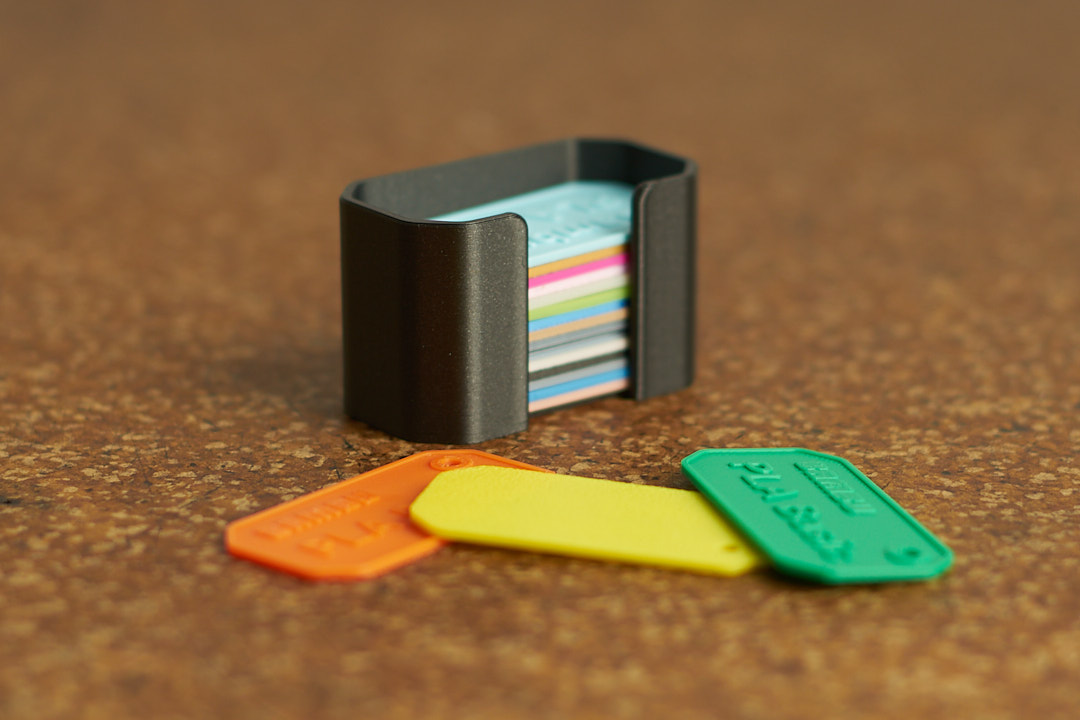 Filament swatch box von Mattes | Kostenloses STL-Modell herunterladen ...