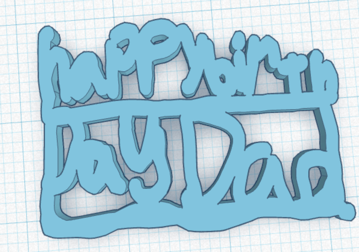 Happy birthday dad by Gibsonkd | Download free STL model | Printables.com