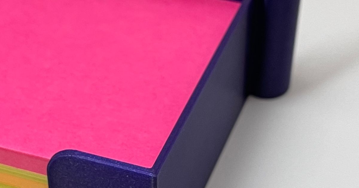 Post-It Box with Pen holder (STABILO) by Prime Senator | Download free ...