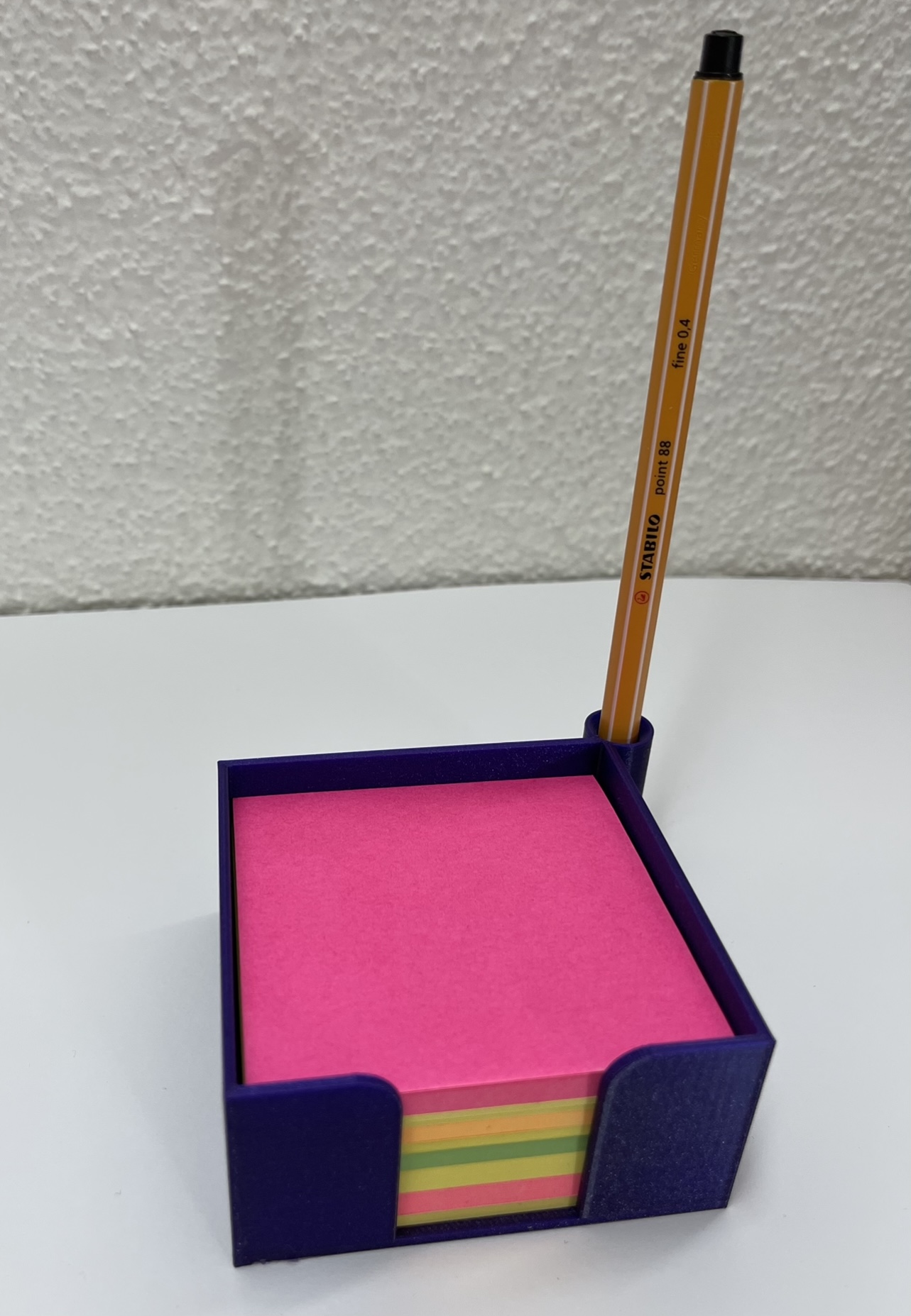 Post-It Box with Pen holder (STABILO) by Prime Senator | Download free ...