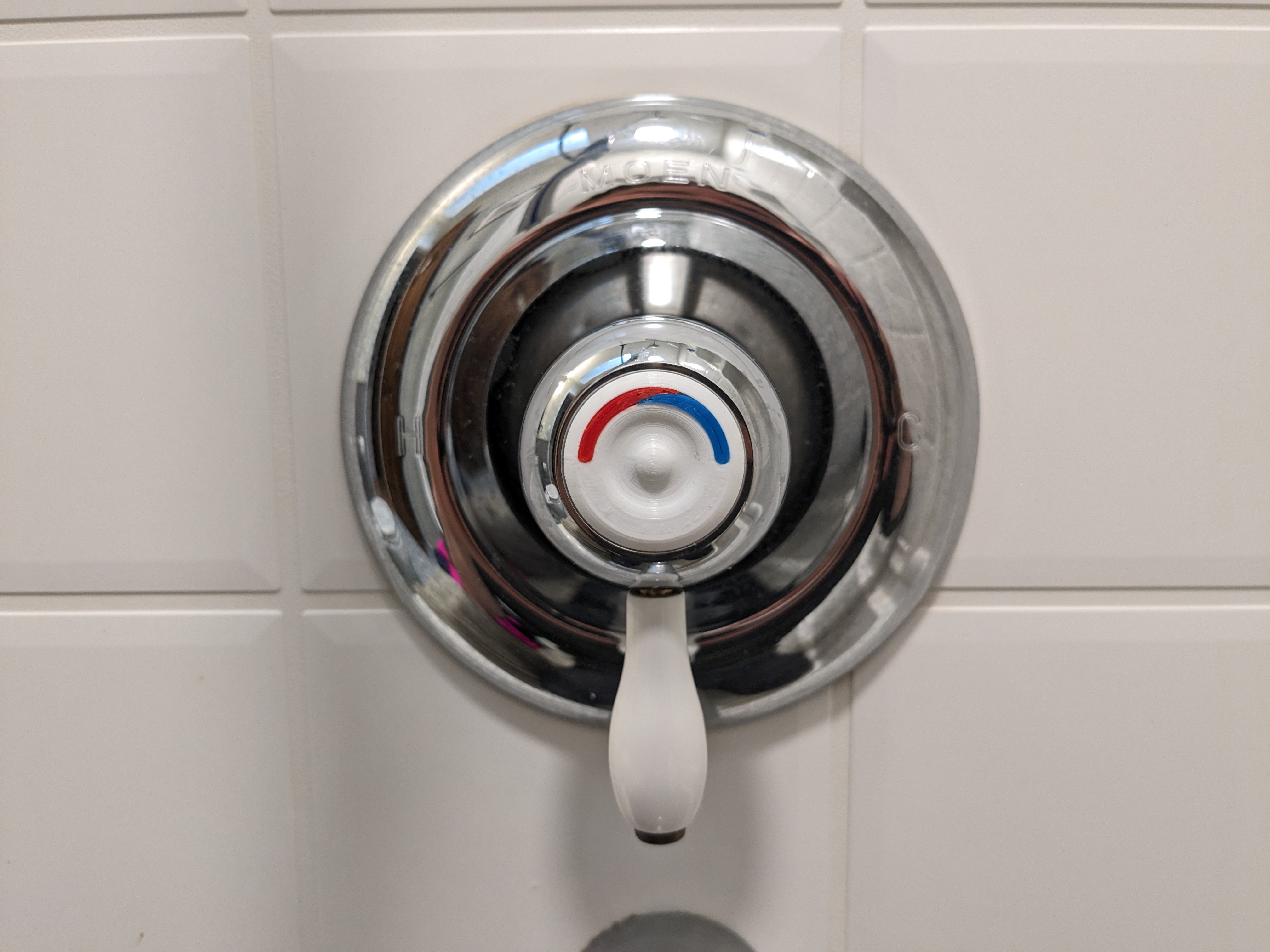 Moen Faucet center cap by giblitz | Download free STL model ...
