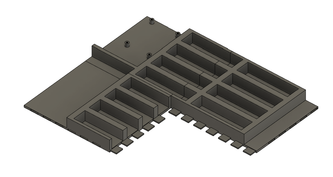 Hard Drive Enclosure for 16 Drives (JBOD/HBA) by FriedCheese | Download ...