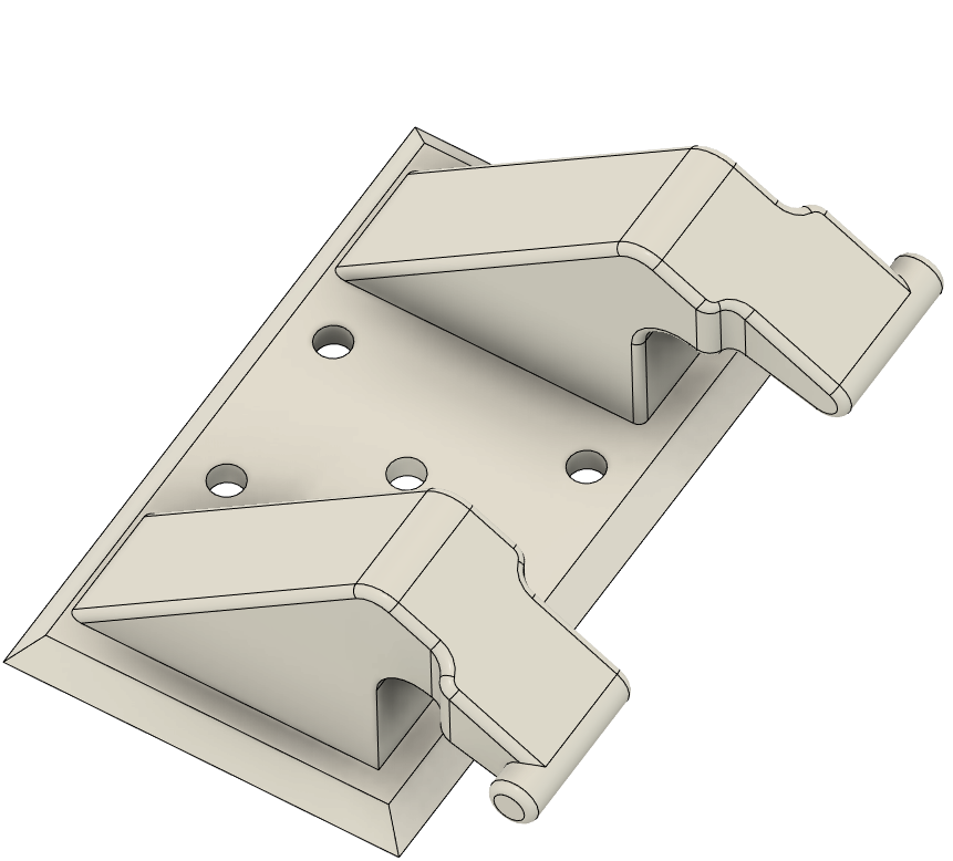 Armrest Cover Hinge Repair for VW by tyler | Download free STL model ...