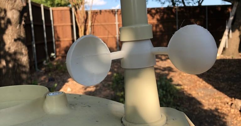 Replacement Anemometer for Ambient Weather WS-1200 by Adam Roach ...