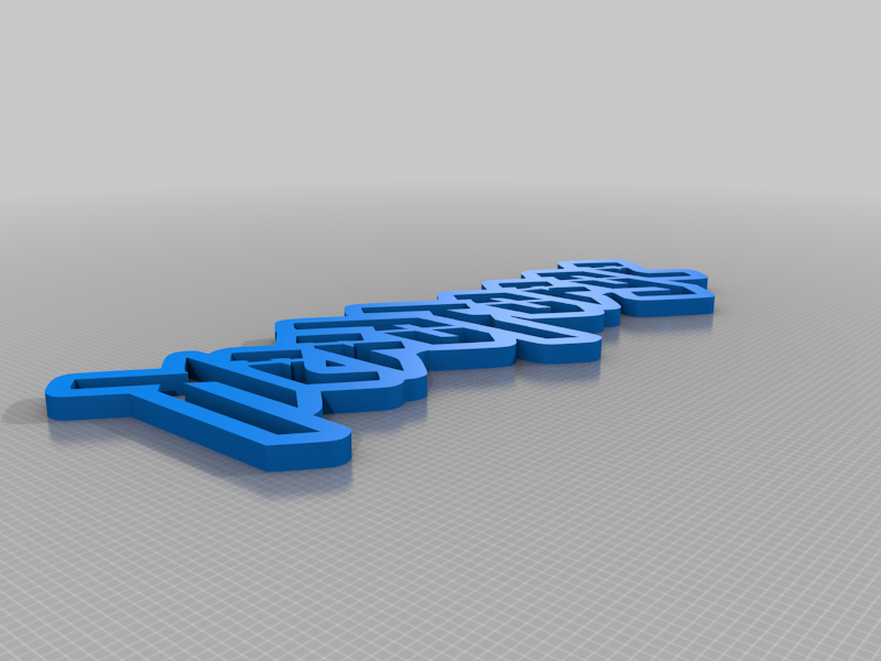 NerdForge Logo & Letters Inset by FunkyNuggets007 | Download free STL ...