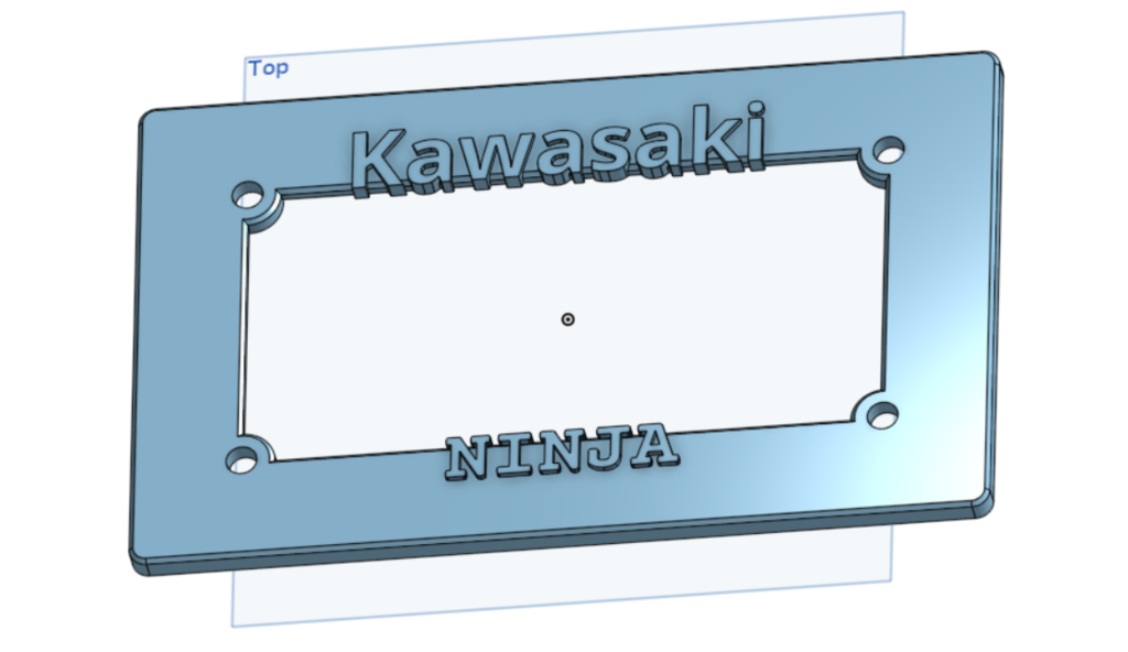 Ninja 400 License Plate Cover Replacement by FunkyNuggets007 | Download ...