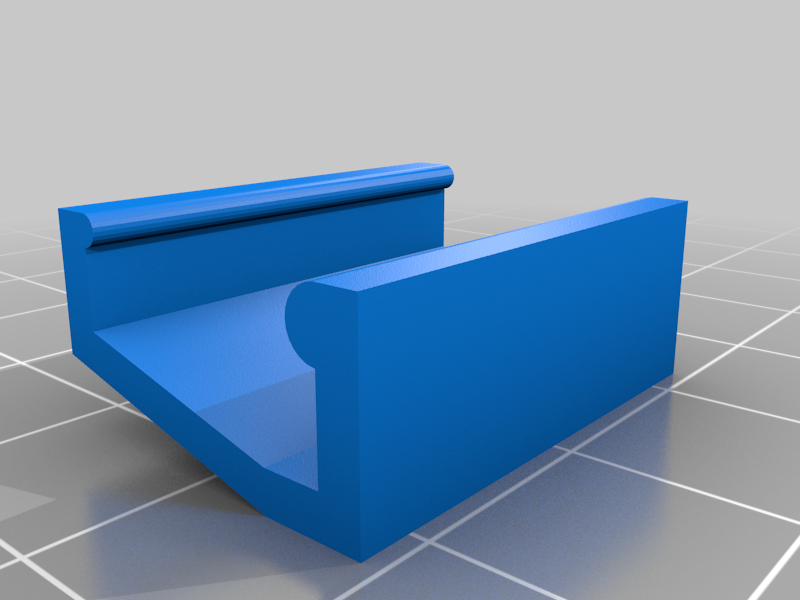 Glass clips for LED strip mounts by FunkyNuggets | Download free STL ...