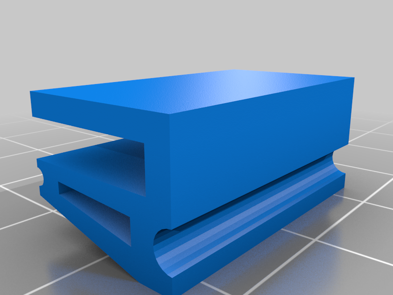 Glass clips for LED strip mounts by FunkyNuggets | Download free STL ...