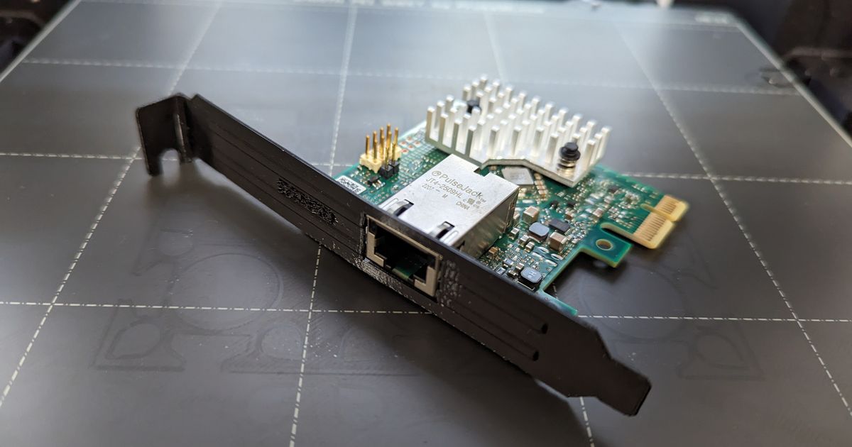 Intel i225 (i225-t1 / K77919) full height PCI bracket NIC by arfoll ...