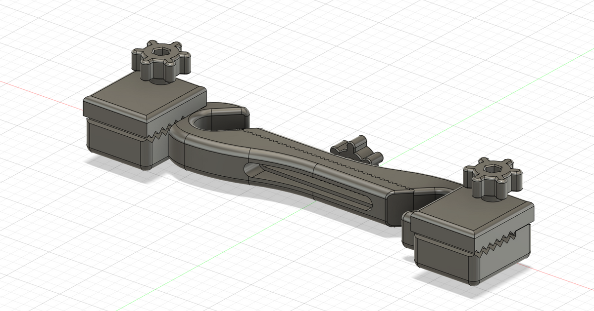 Towel Clamp by Philip | Download free STL model | Printables.com