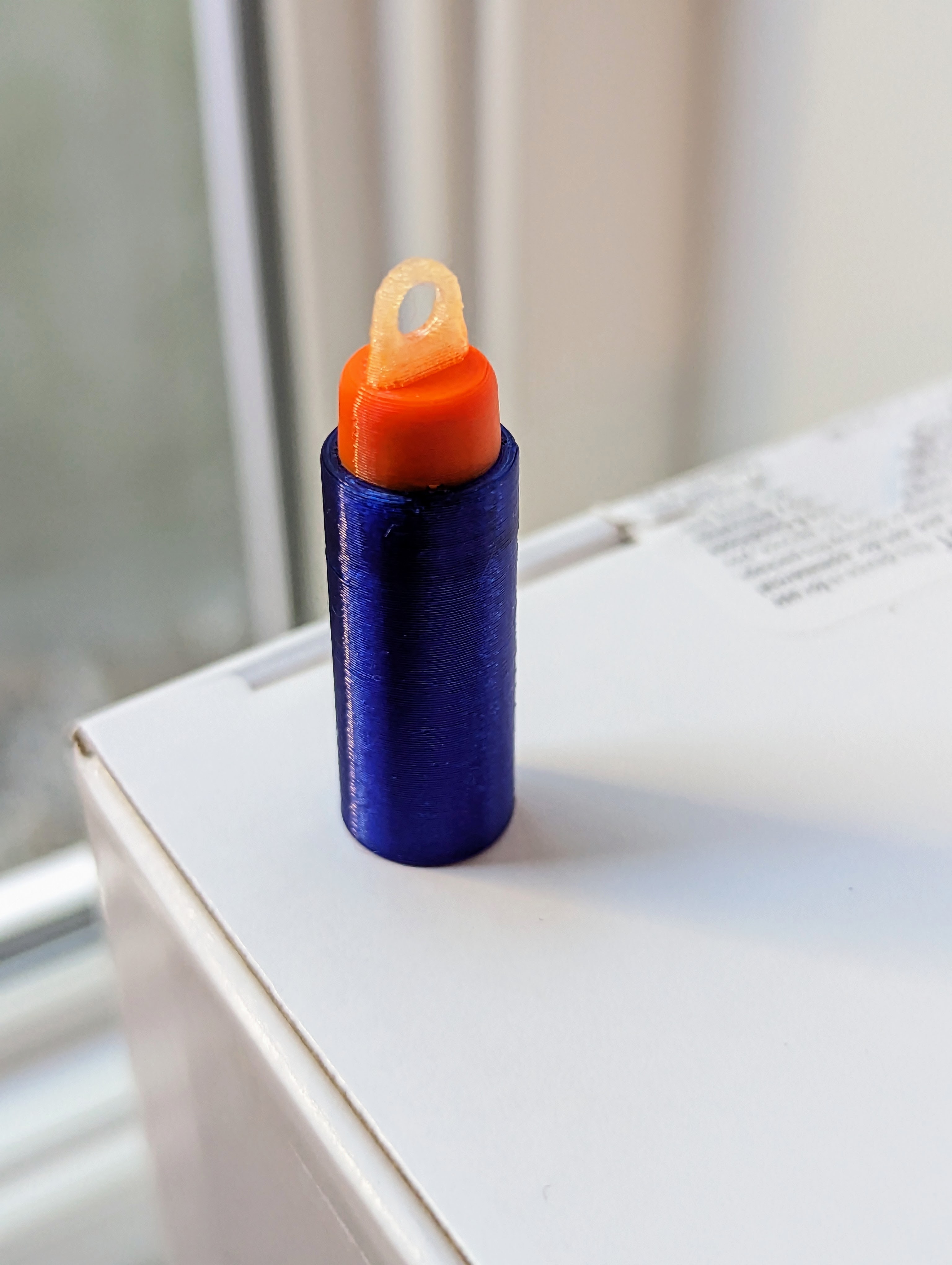 Nerf Dart Keychain by SaveYourBacon | Download free STL model ...