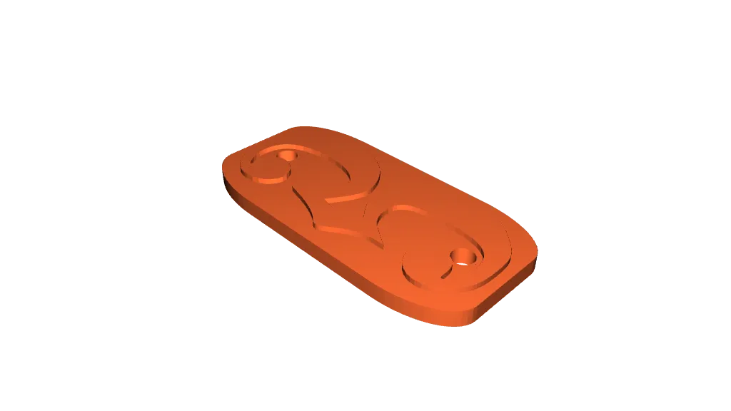 music keychain by Bengale | Download free STL model | Printables.com