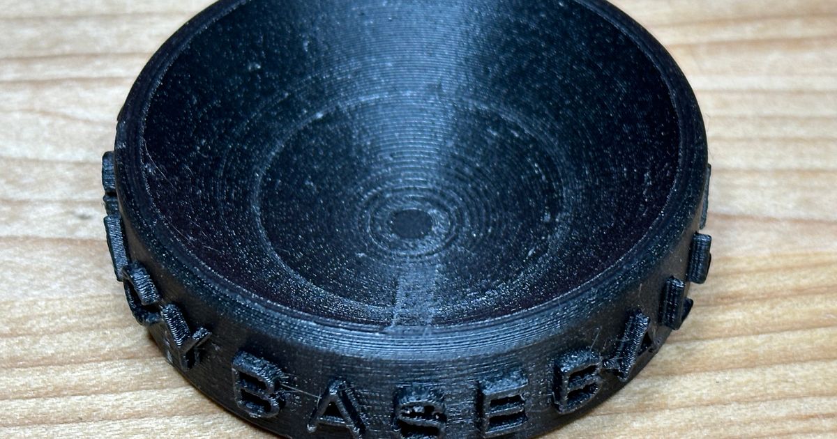 Personalize this Baseball Mount by 3DBob | Download free STL model ...