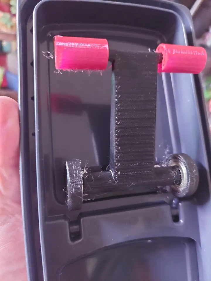 Spool brake for cereal container drybox by Glenn Brockett | Download ...