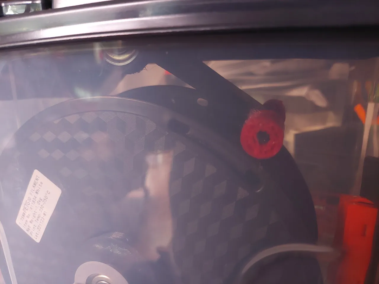 Spool brake for cereal container drybox by Glenn Brockett | Download ...