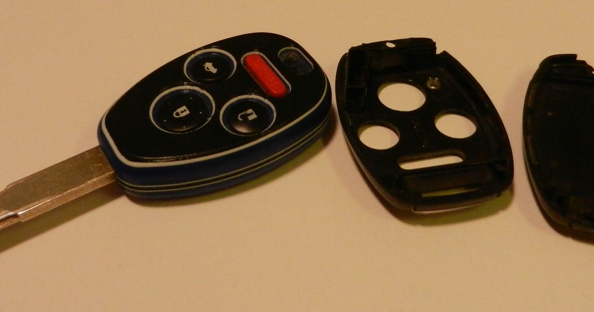 2003 to 2005 Honda Key Remote Housing von RickayLee | Kostenloses STL ...