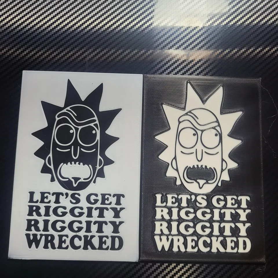 Lets get riggity riggity wrecked logo by Blasted Plastic | Download ...