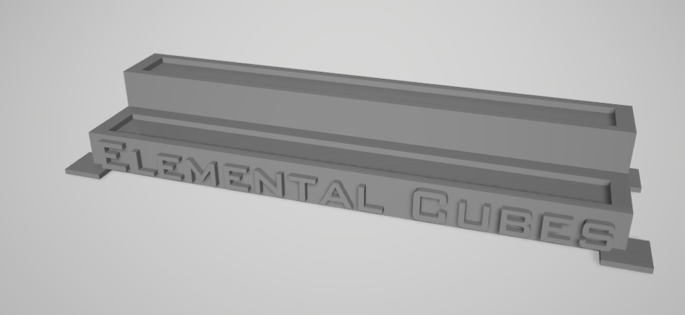 10mm Elemental Cube Holder by FunkyNuggets007 | Download free STL model ...
