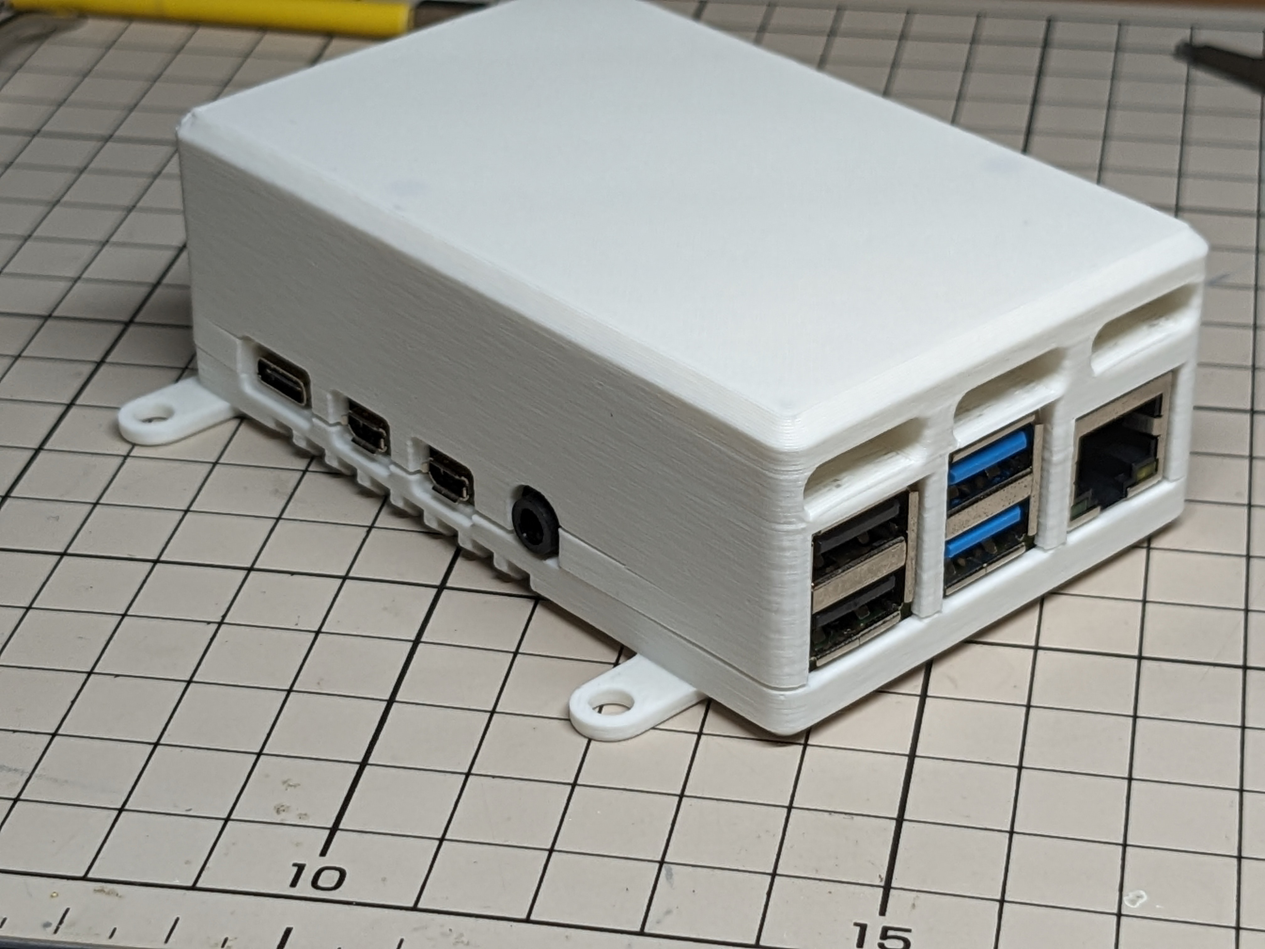 Raspberry Pi 4 Case (T-318C-2 FAN) by aose | Download free STL model ...