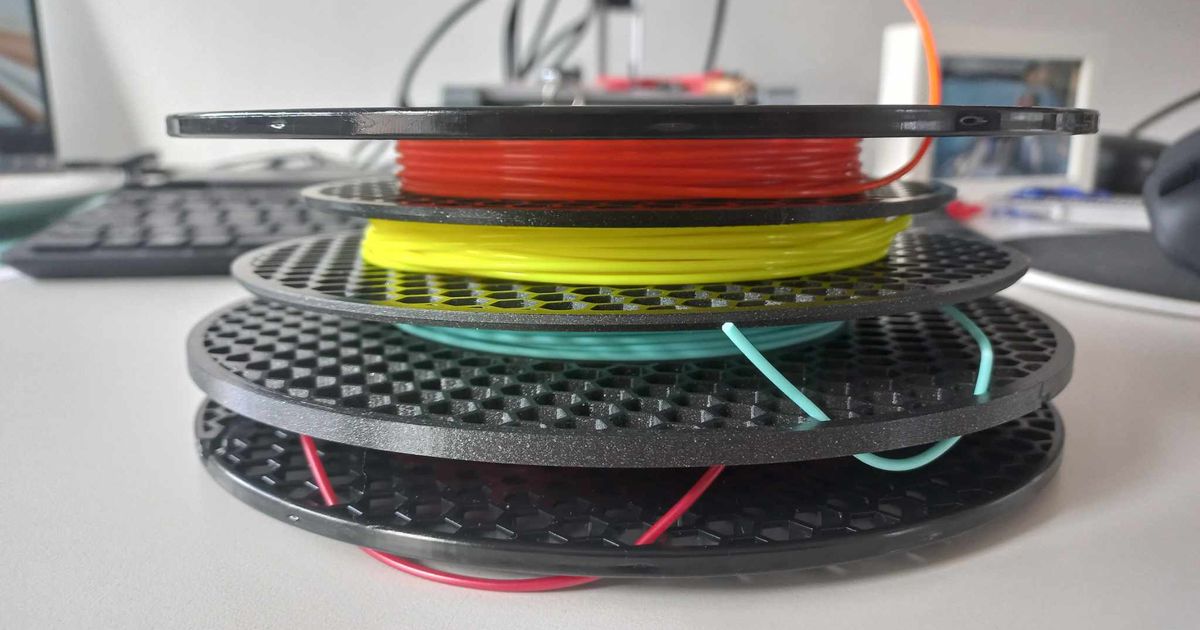 Prusament spool splitter by brejcha.viktor | Download free STL model ...