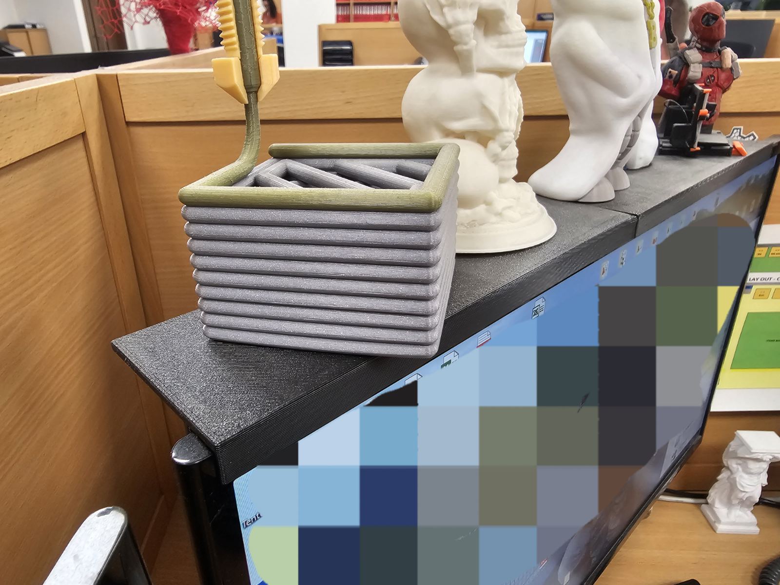 monitor shelf by Joker | Download free STL model | Printables.com