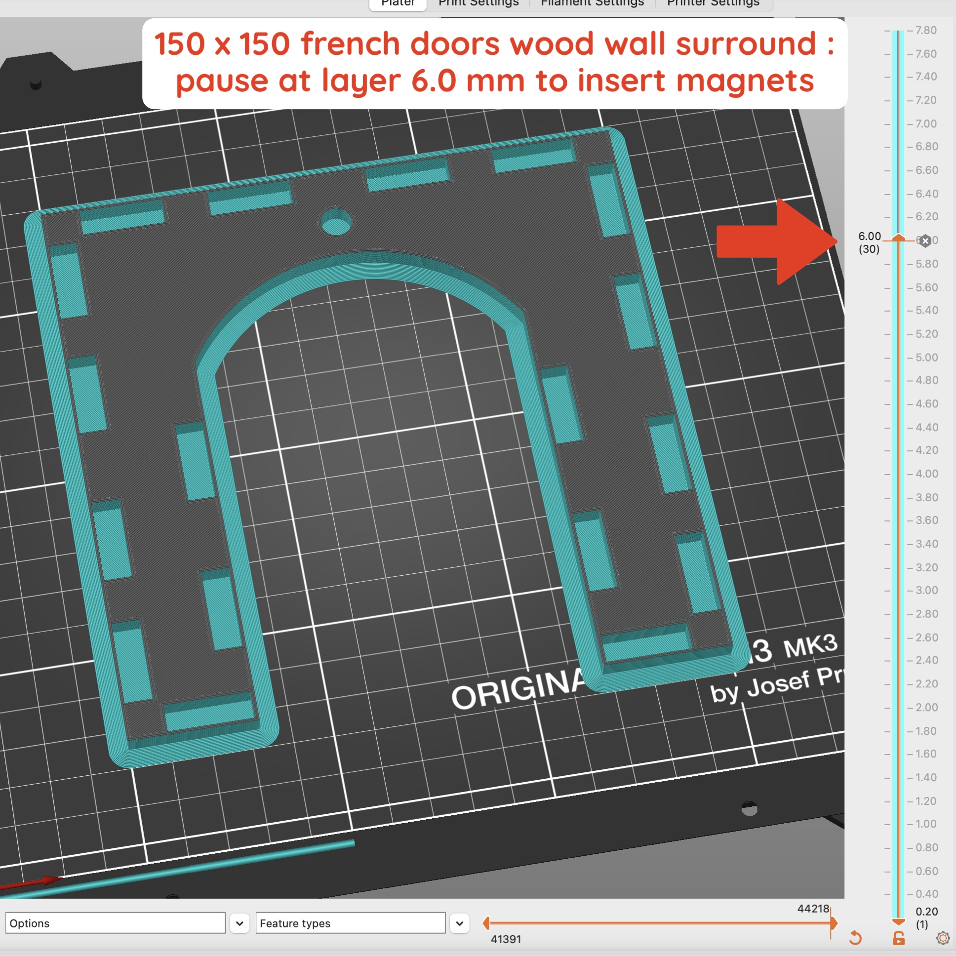 Magnetic Tiles Haunted House: Doors by 3DPmom | Download free STL model ...
