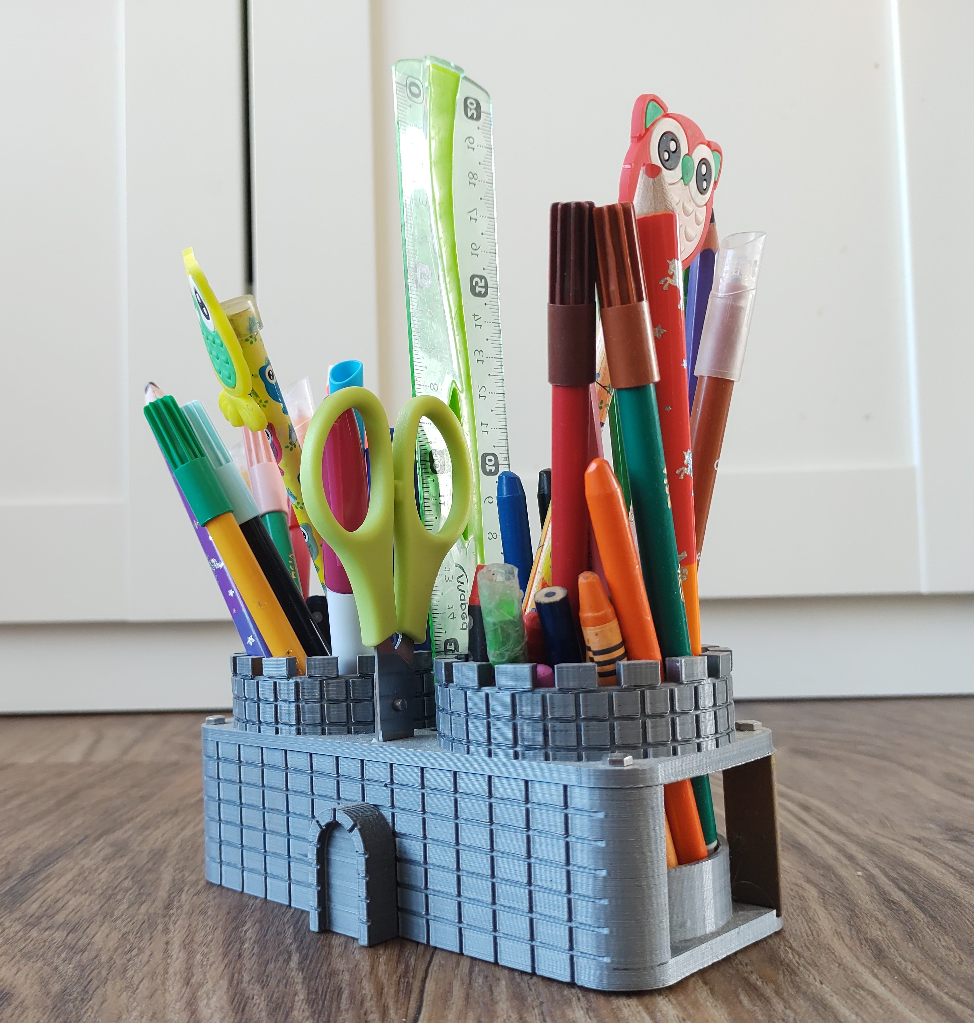 Castle Pen Holder by Andrew | Download free STL model | Printables.com