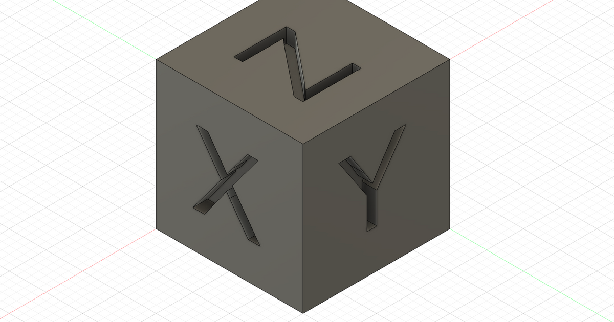 Test Cube by Calbo_07 | Download free STL model | Printables.com