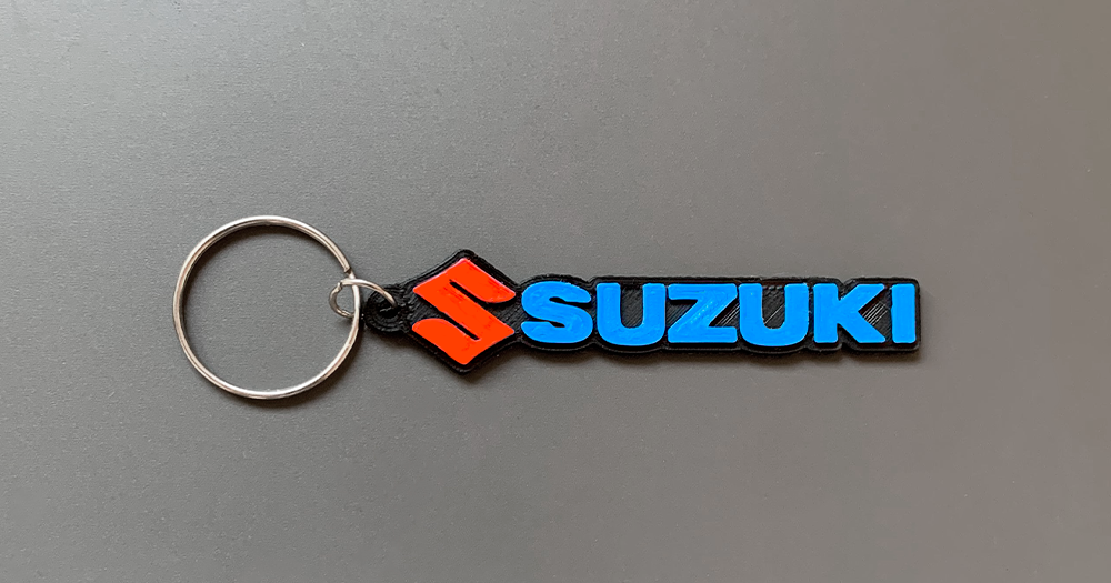 Suzuki keychain by Janeo | Download free STL model | Printables.com