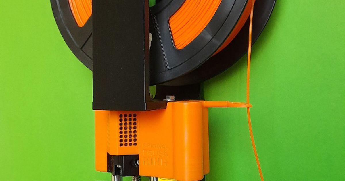 Prusa Mini plus Z-axis Spool on top by Dedoper | Download free STL ...