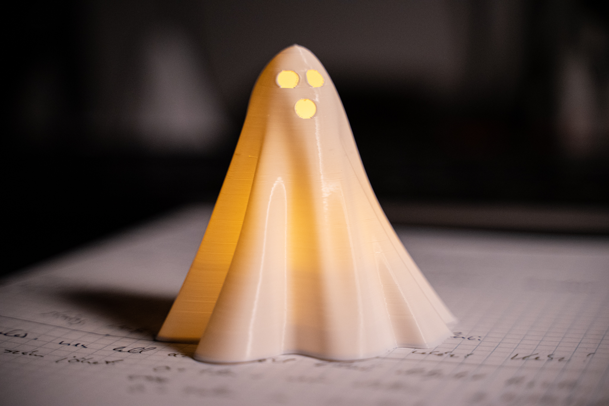 Tealight ghost by ntcom | Download free STL model | Printables.com