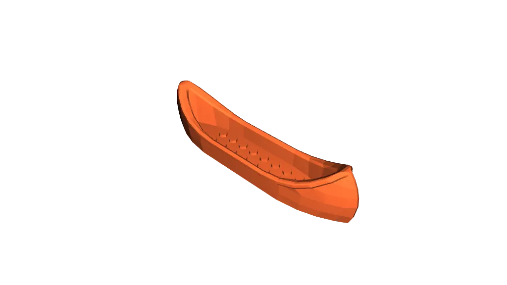 Lego Compatible Canoe by Curious Mint | Download free STL model ...