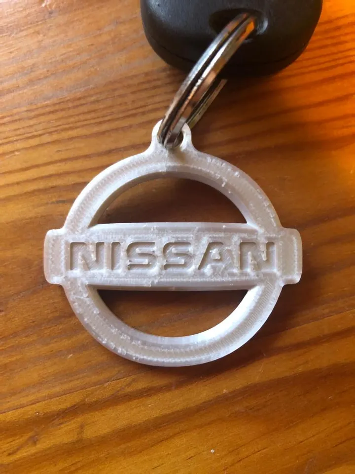 Nissan Keychain by Polimar3D | Download free STL model | Printables.com