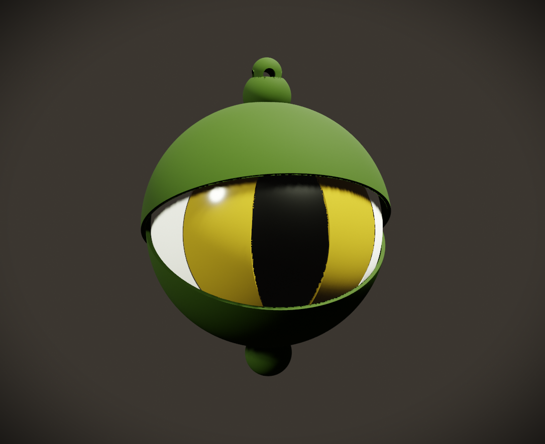 Large Hanging Monster Eye / Eyeball - Halloween Outdoor Decor by Amoda ...