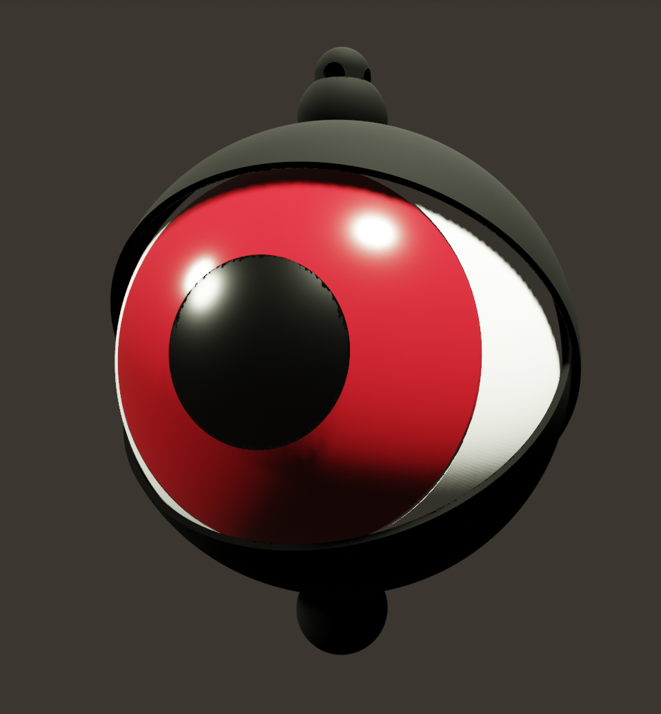 Large Hanging Monster Eye / Eyeball - Halloween Outdoor Decor by Amoda ...
