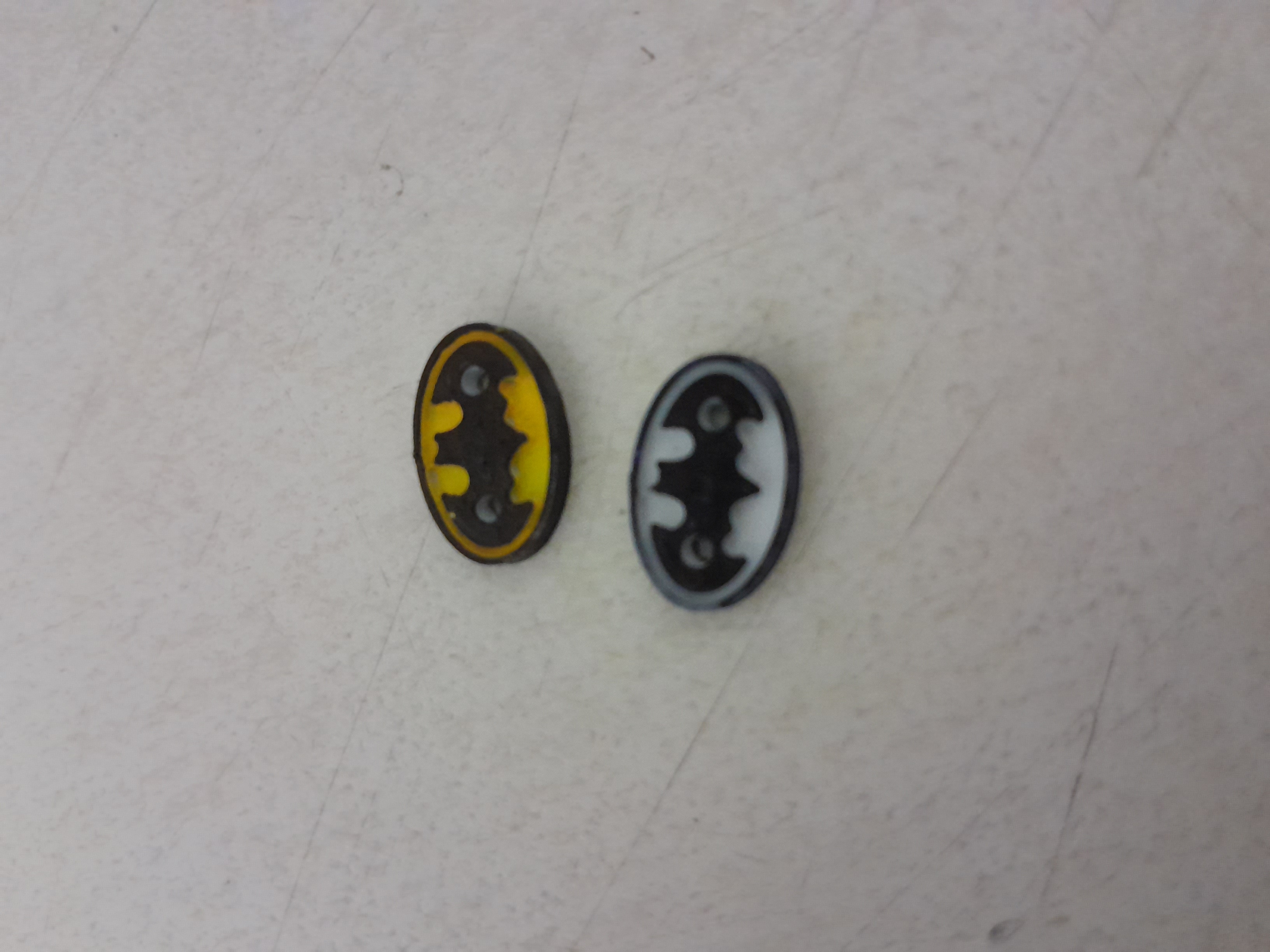 Batman button by Noob 3D Lab | Download free STL model | Printables.com