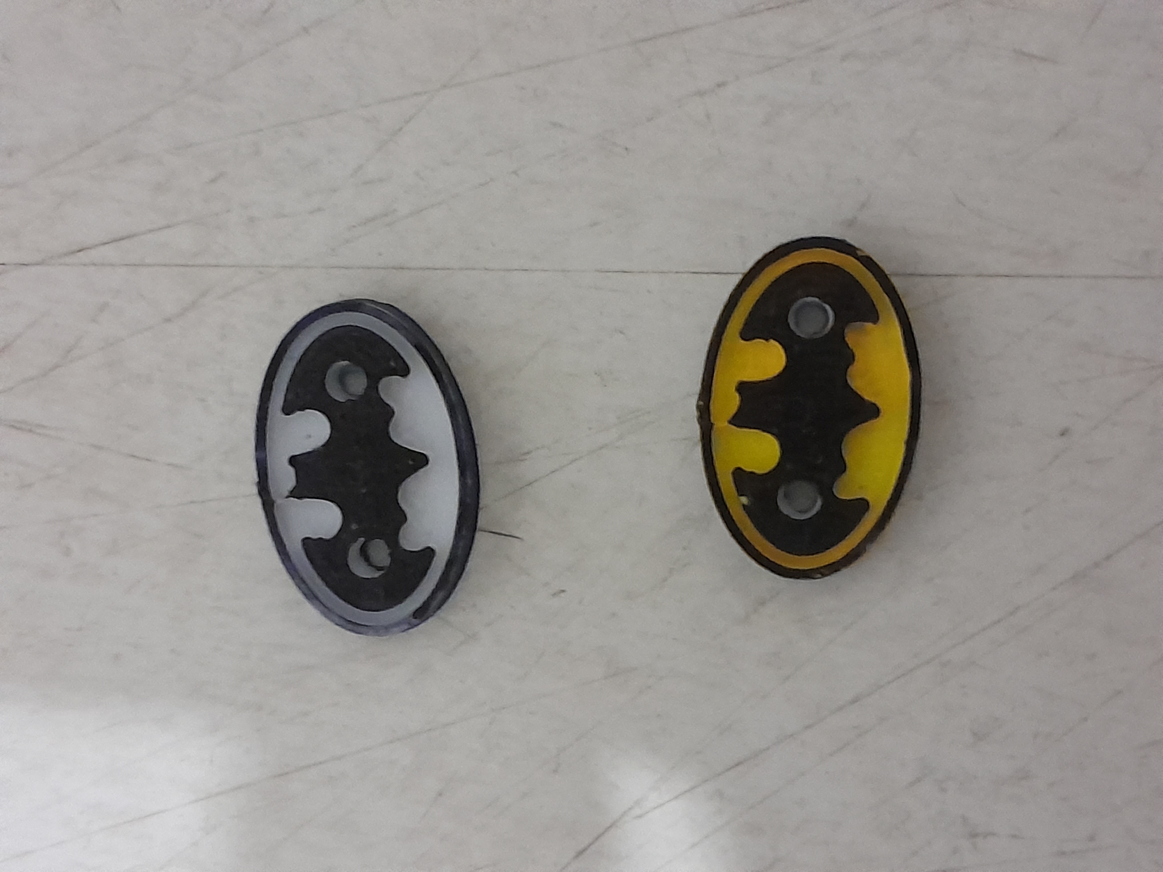 Batman button by Noob 3D Lab | Download free STL model | Printables.com