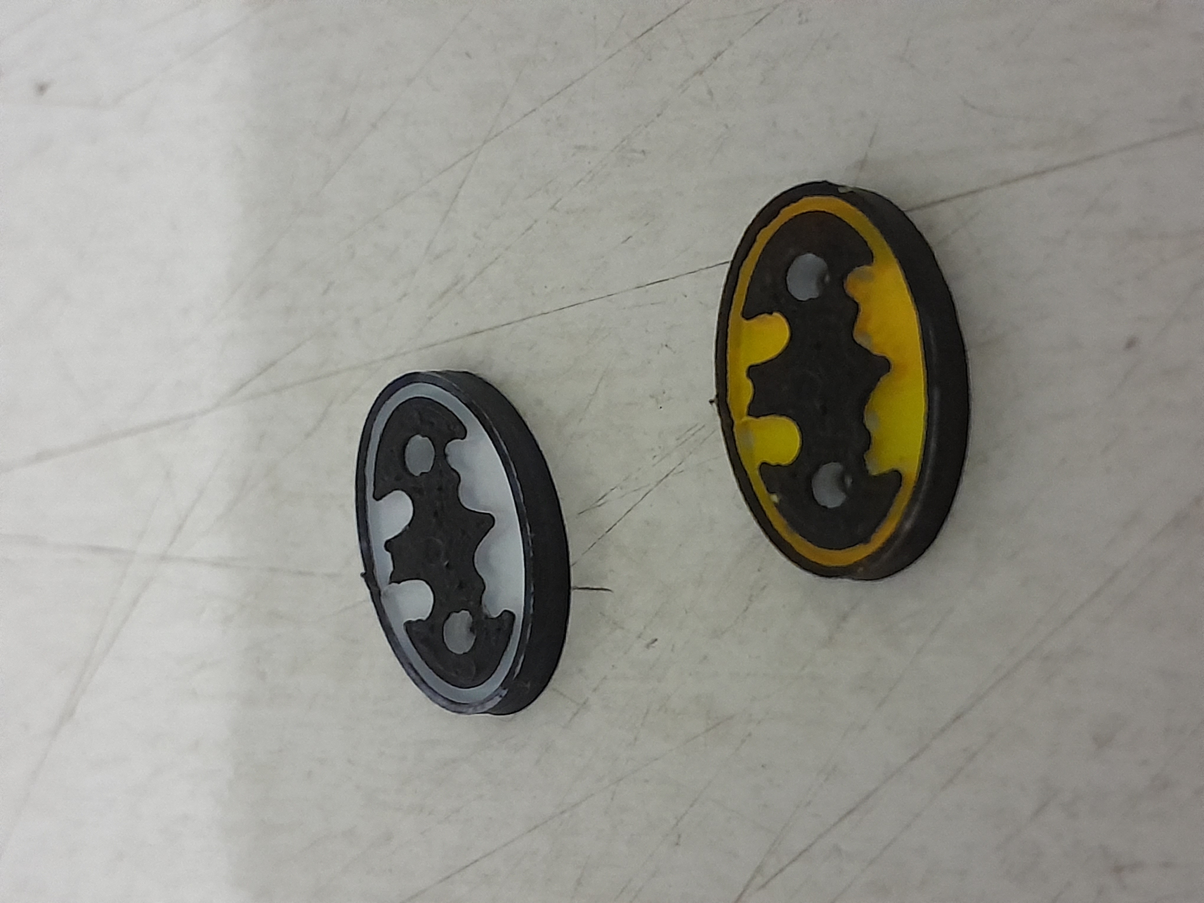 Batman button by Noob 3D Lab | Download free STL model | Printables.com