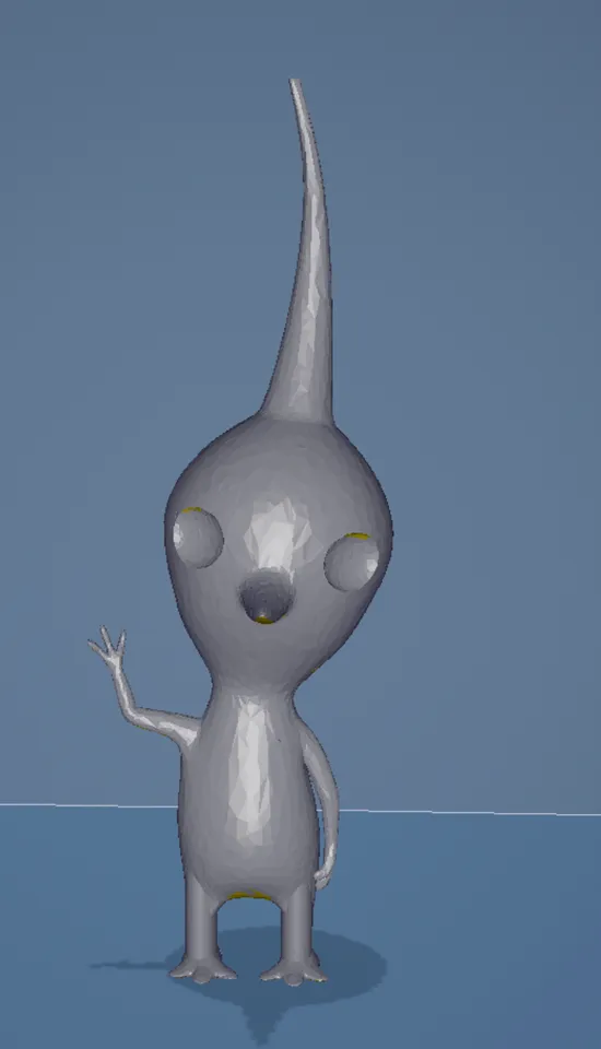 3 Pikmin Characters Remix version by Kaleb08 | Download free STL model ...