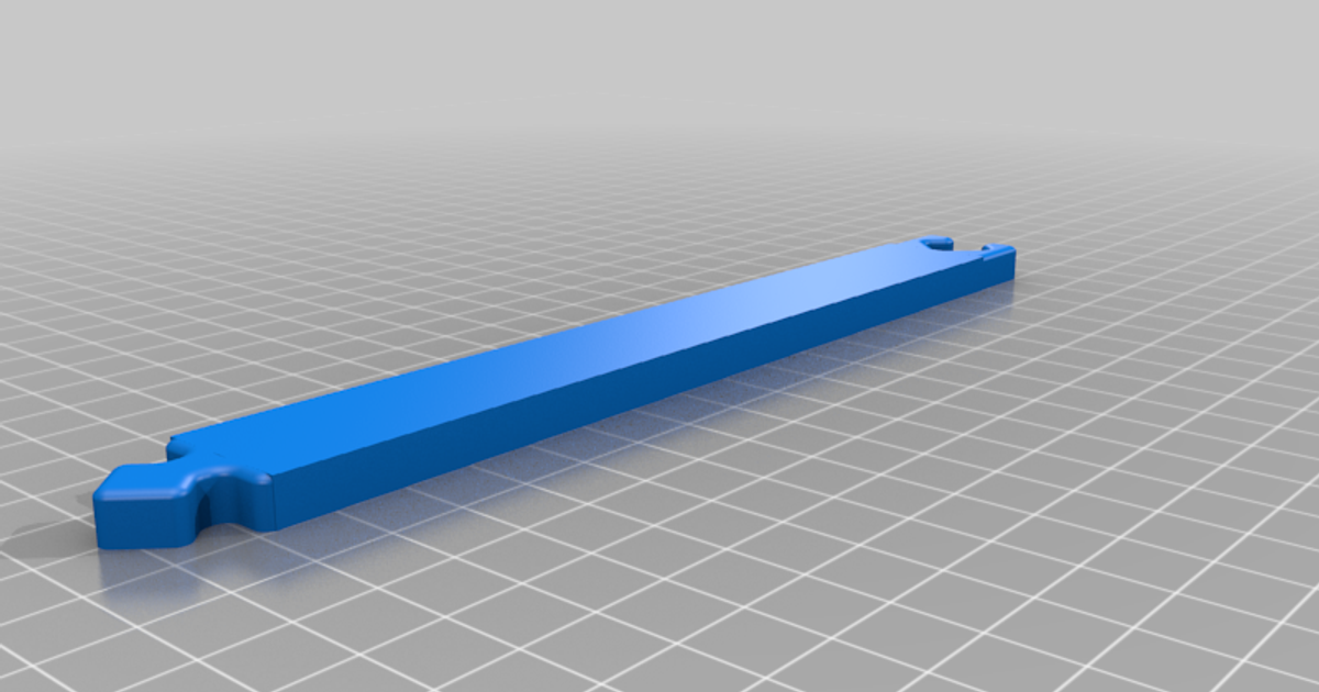 Rolling pin spacer, 1/4" high by Sembazuru | Download free STL model ...