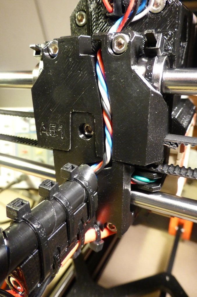 Prusa i3 MK2.5/S MK3/S/+ X Carriage Back Split Upgrade by Area51 ...