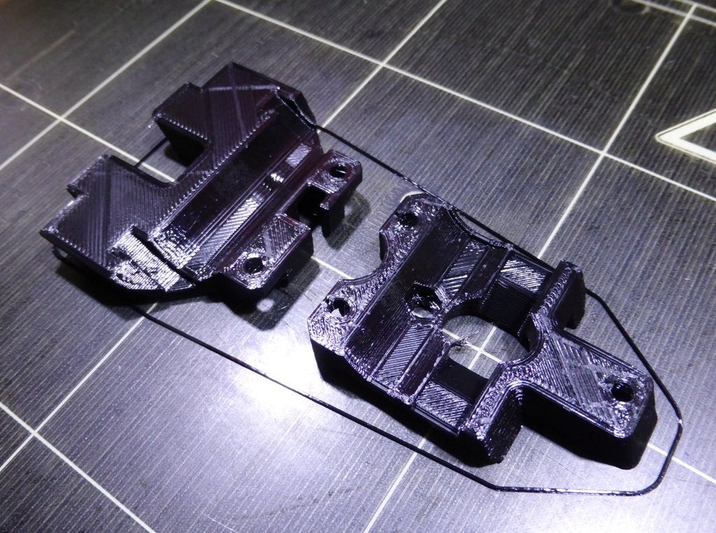 Prusa i3 MK2.5/S MK3/S/+ X Carriage Back Split Upgrade by Area51 ...