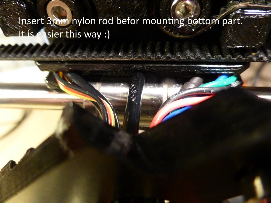 Prusa i3 MK2.5/S MK3/S/+ X Carriage Back Split Upgrade by Area51 ...
